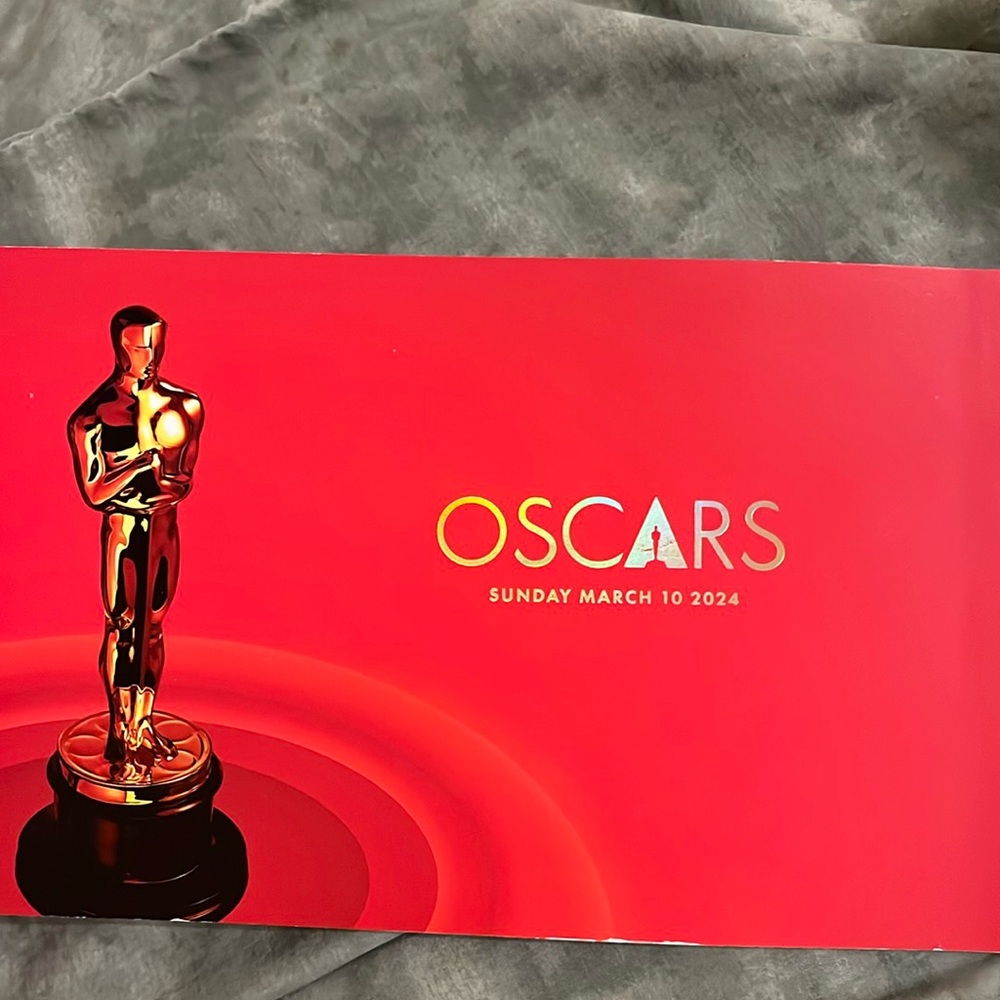 2024 Official Oscars Program Oppenheimer - Gem